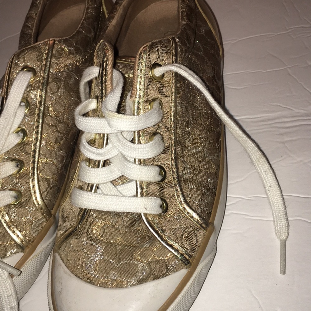Coach Sneaker Gold Signature C’s - Gem